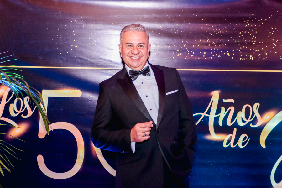 Los 50 años de José Medardo Sabillón en San Pedro Sula, Honduras