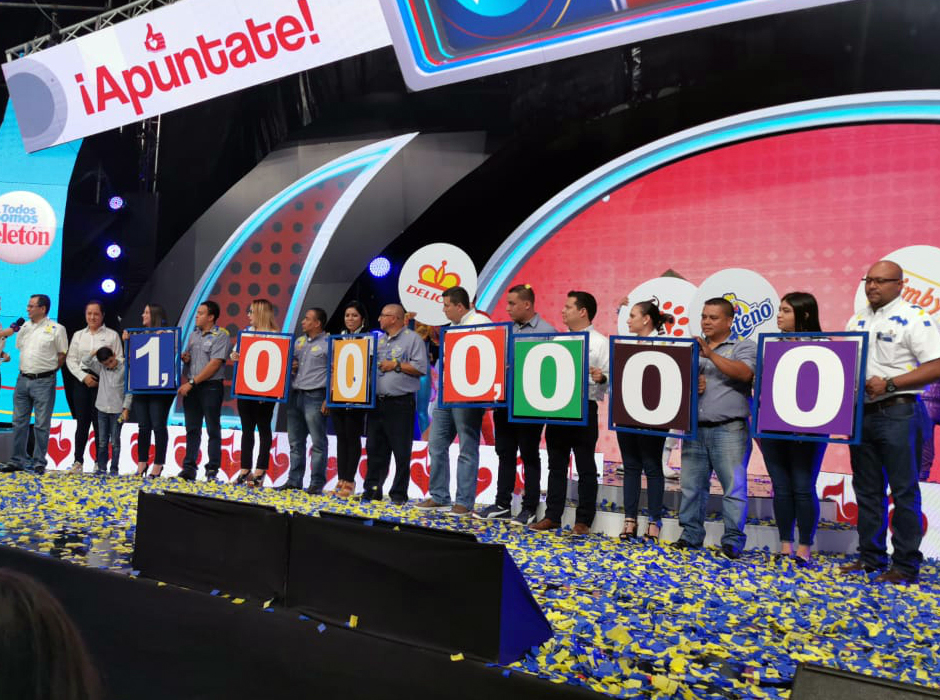 Cargill Honduras dona 1 MILLÓN de lempiras a la Teletón 2019