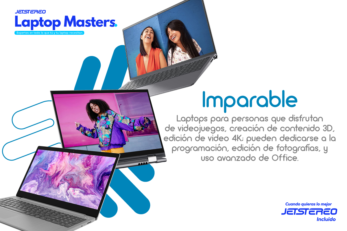 Jetstereo Laptop Masters: laptop ideal para estudiar, trabajar y gaming