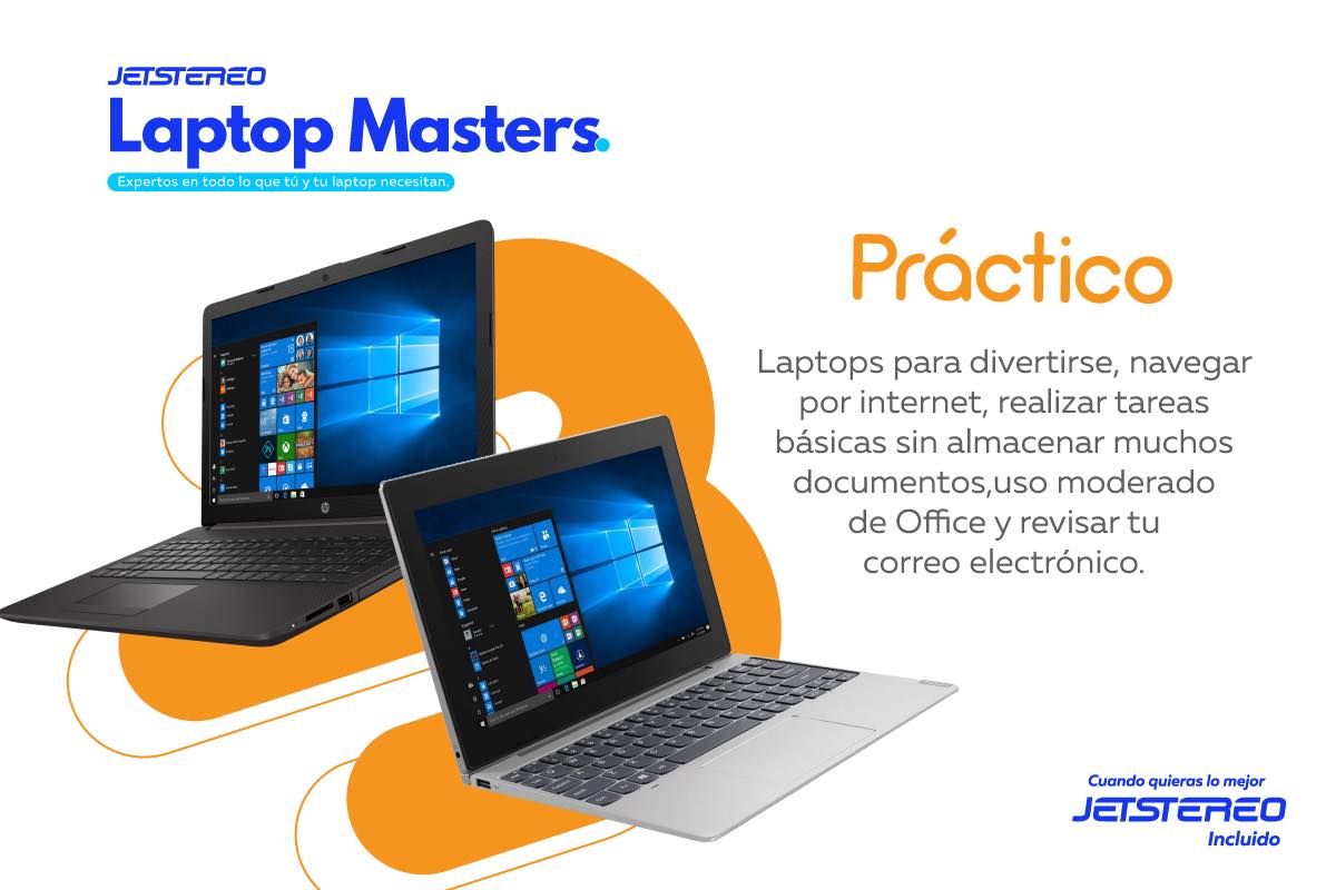 Jetstereo Laptop Masters: laptop ideal para estudiar, trabajar y gaming