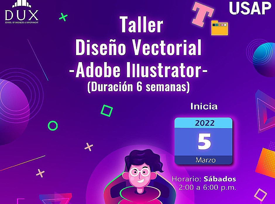 Taller Adobe Illustrator USAP and DUX School of Business & Government