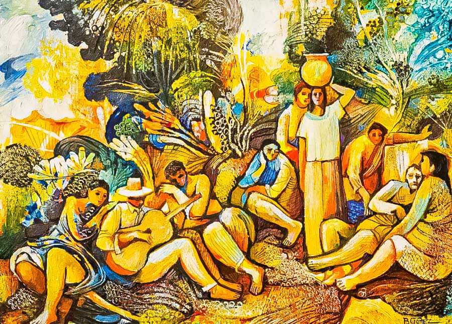 Pintor Benigno Gómez exalta a Honduras como el gran maestro del pincel
