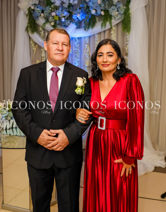 Gissel Penman y Rubén Wilson Alvarado se casan en Honduras