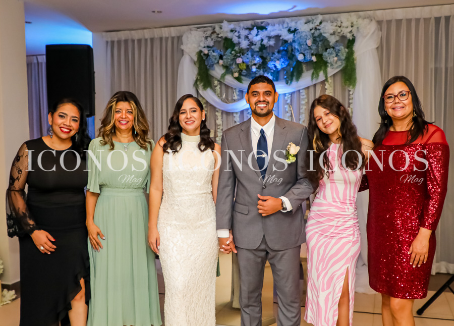 Gissel Penman y Rubén Wilson Alvarado se casan en Honduras