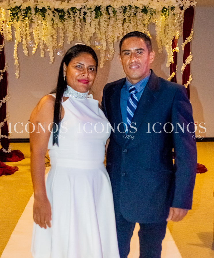 Fátima Torres y César Rivas se casan en San Pedro Sula, Honduras
