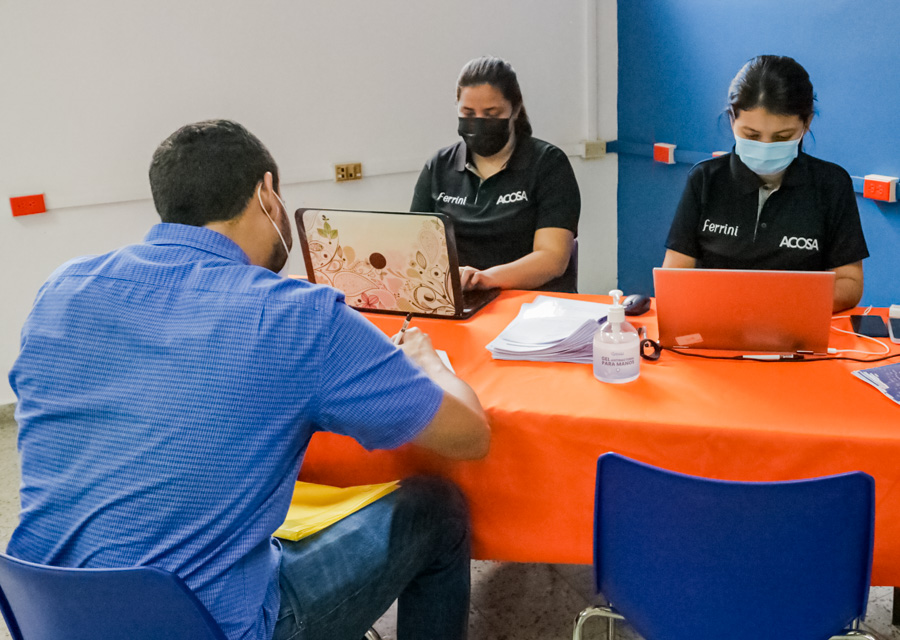 Segunda edición Feria laboral USAP 2022 en San Pedro Sula, Honduras