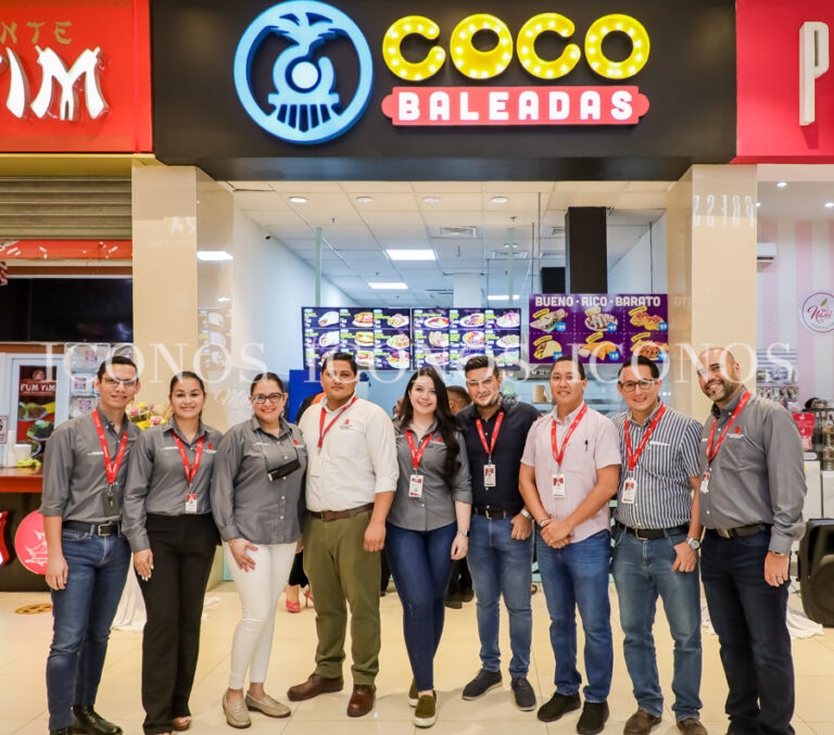 Inauguración Coco Baleadas MegaMall en San Pedro Sula, Honduras