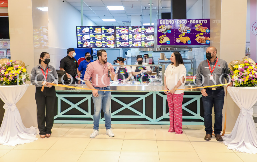 Inauguración Coco Baleadas MegaMall en San Pedro Sula, Honduras