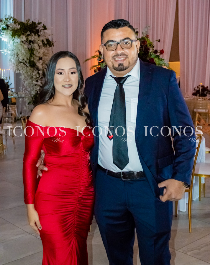 Yeimy Soto y Cristopher Hernández celebran su boda en Honduras