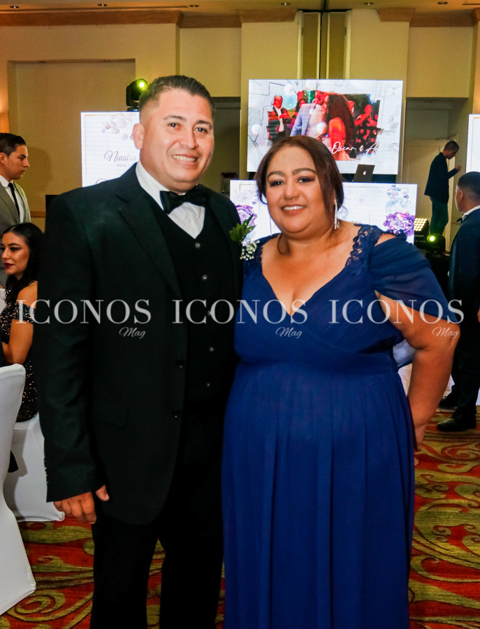 Ana Raquel Contreras y Óscar Baide celebran su boda, Honduras