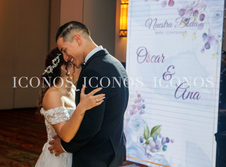 Ana Raquel Contreras y Óscar Baide celebran su boda, Honduras