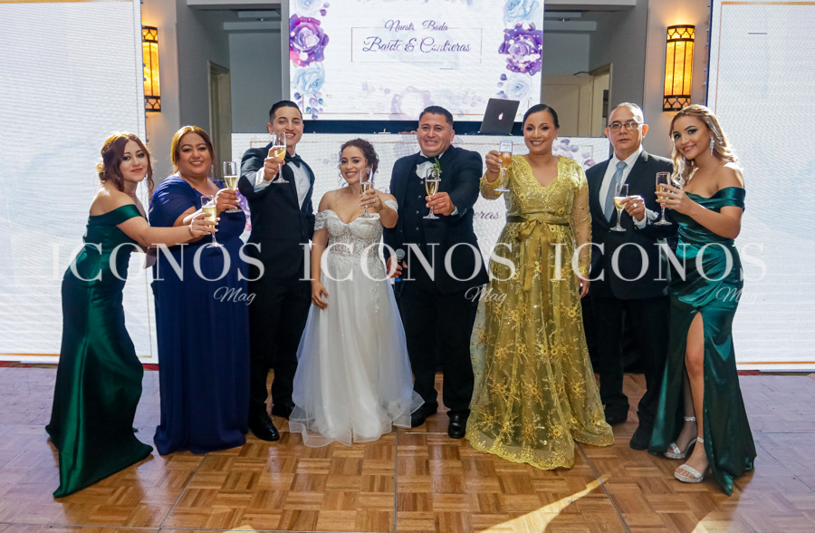 Ana Raquel Contreras y Óscar Baide celebran su boda, Honduras