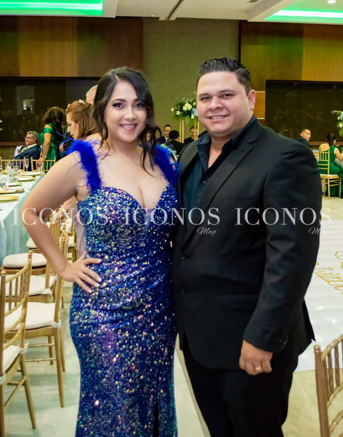 Lizbeth Castillo y Salomón Ochoa celebran su boda en San Pedro Sula