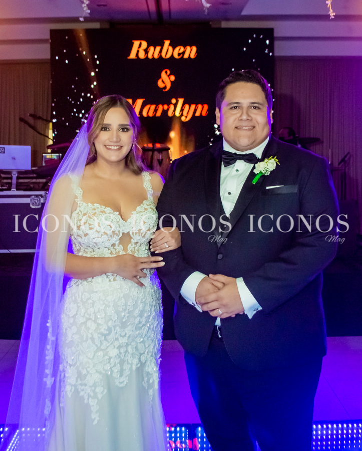Marilyn Alvarado y Rubén Alberto Alvarado se casan en Honduras