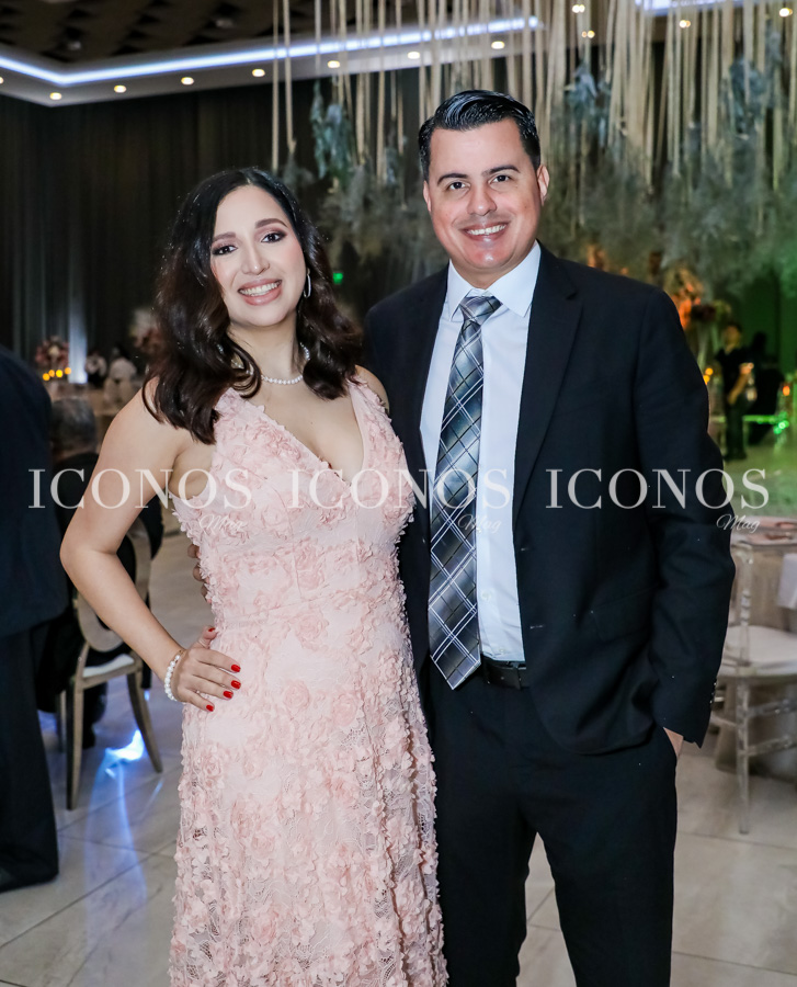 Patricia Interiano y Héctor Ponce Alegría festejan su boda, San Pedro Sula