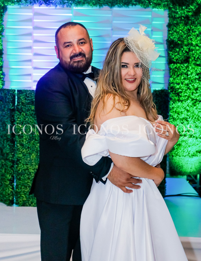 Ingrid Melissa Orellana y Geovanny Ramírez celebran su boda civil