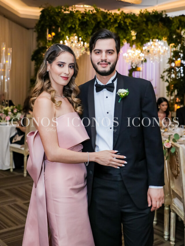 Fabiola Lucía Larach y Francisco Mata: boda en Honduras