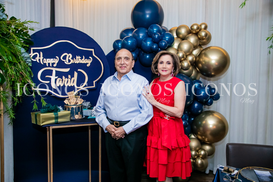 Farid Handal celebra su cumpleaños con cena familiar, Honduras