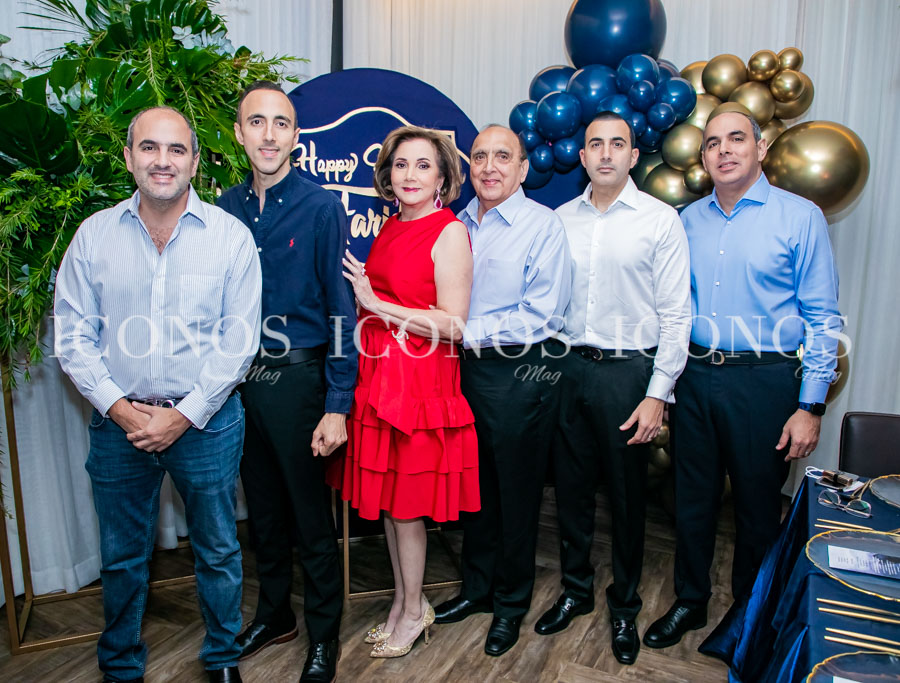 Farid Handal celebra su cumpleaños con cena familiar, Honduras