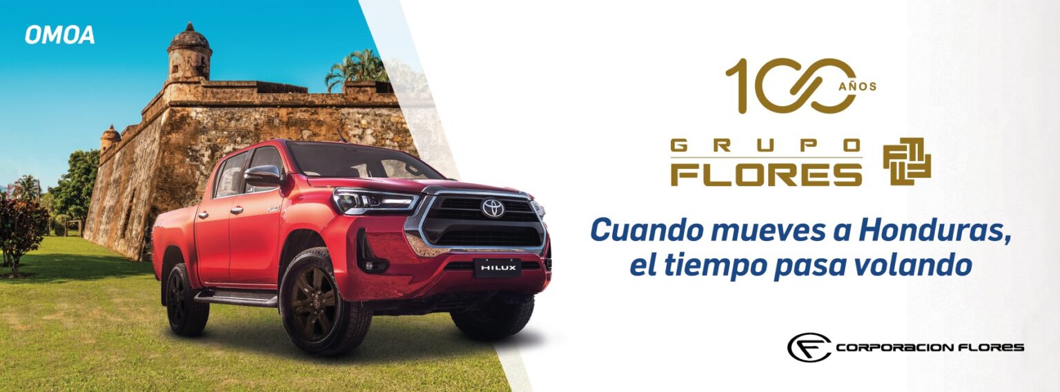 55 años Toyota Hilux by Corporación Flores Honduras