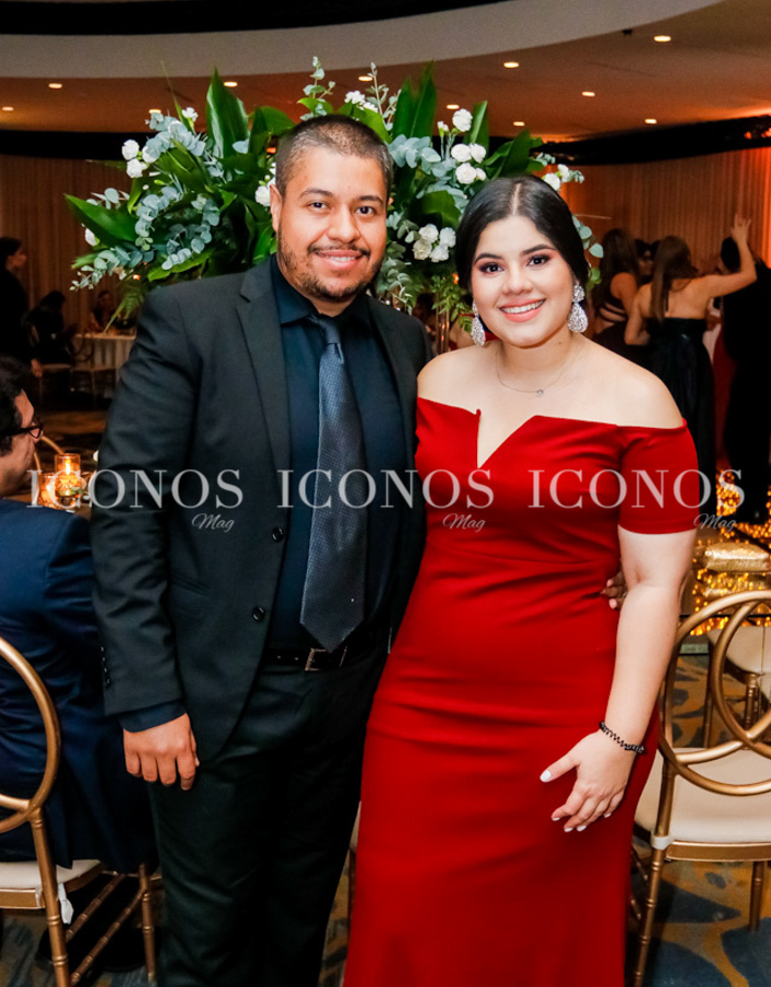 Elisa Rodríguez y André Calderón celebran su boda en Honduras