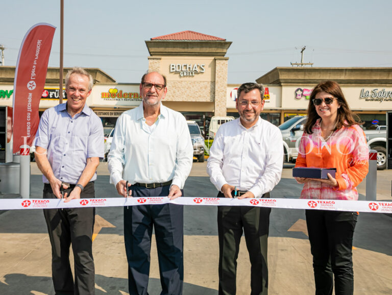 Inauguración Texaco Calpules en San Pedro Sula, Honduras