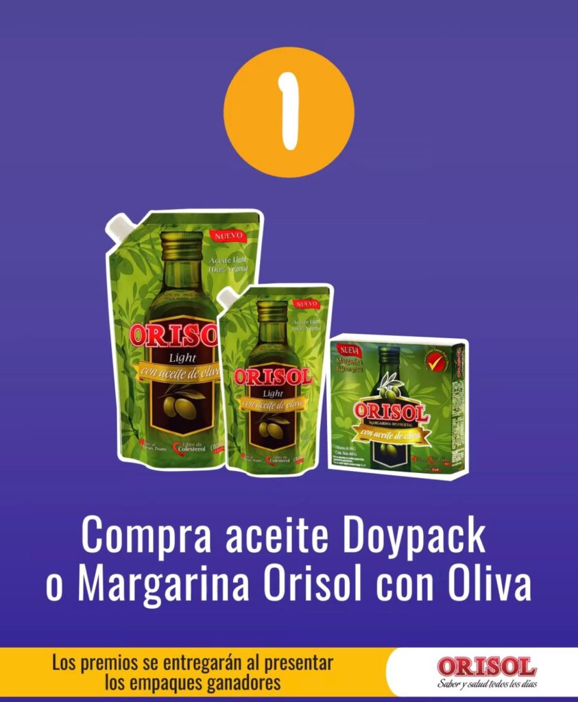Promoción Salud Dinero y Sabor by Aceite Orisol Honduras ¡Participe ya!