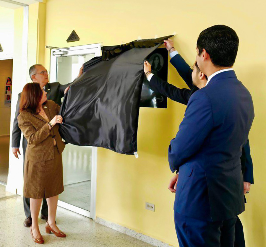 Conmemoración póstuma Sandra Lucio UTH Honduras, Tegucigalpa