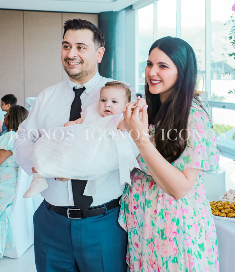 Emilia Isabel Maguran Rodríguez: bautizo en San Pedro Sula, Honduras