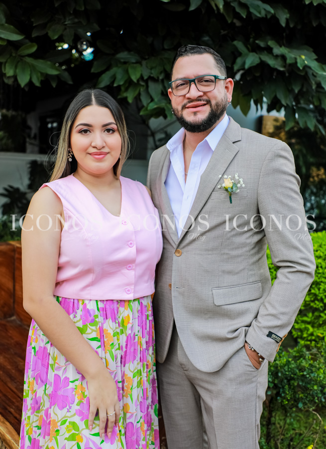 Nory Collins Perdomo y Carlos Rodríguez Rodríguez: boda civil Honduras