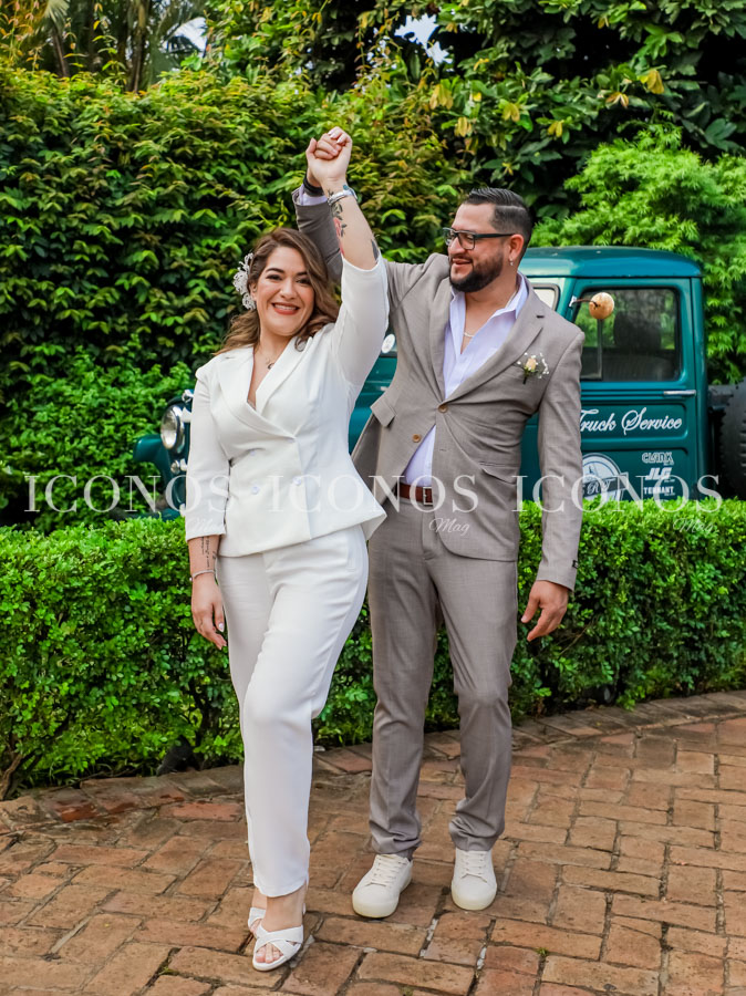 Nory Collins Perdomo y Carlos Rodríguez Rodríguez: boda civil Honduras