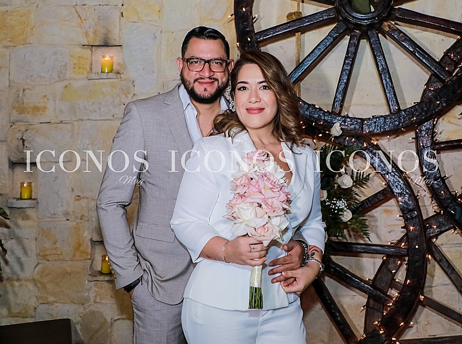 Nory Collins Perdomo y Carlos Rodríguez Rodríguez: boda civil Honduras