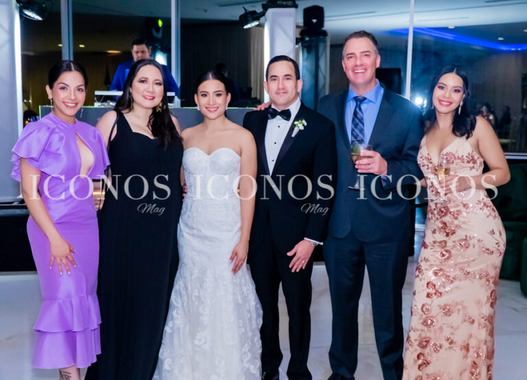 Alejandra Tejeda Argueta y René Suazo Mejía: boda Honduras