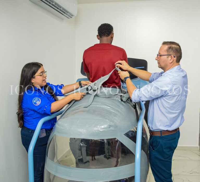 Lanzamiento caminadora anti gravitacional R Force by FisioClinic