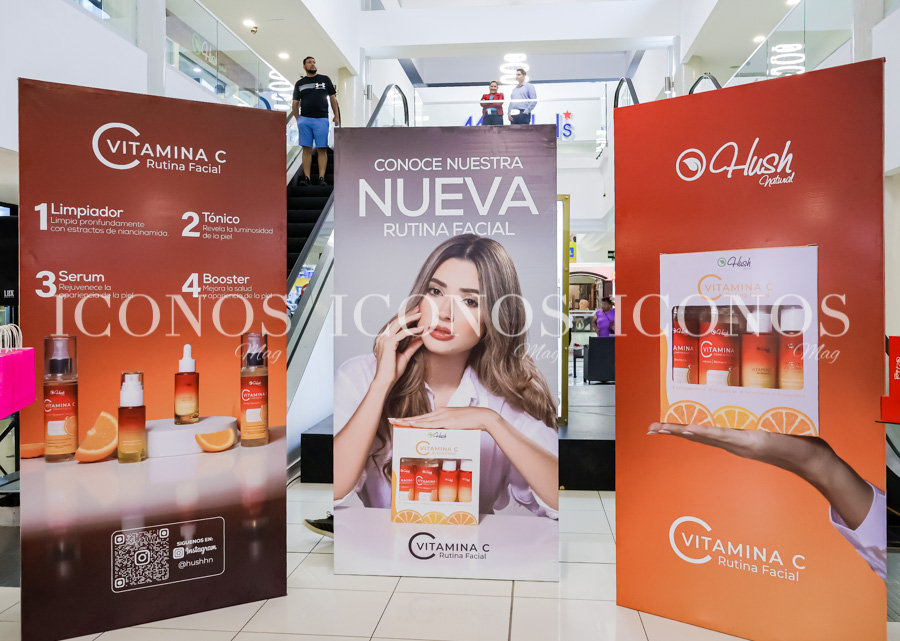 Presentación rutina facial vitamina C by Hush Natural Tegucigalpa