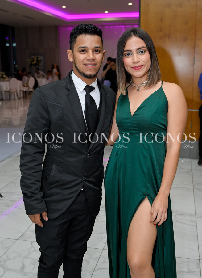 Asly Briyith Pineda y Juan David Chavarría: boda Honduras