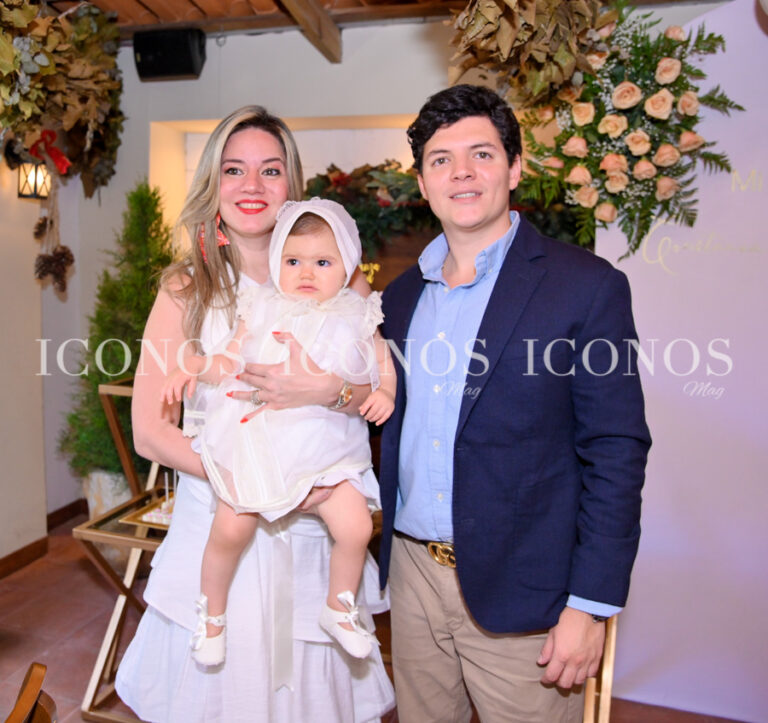 Bautizo Constanza María Rivera Villalobos en San Pedro Sula, Honduras