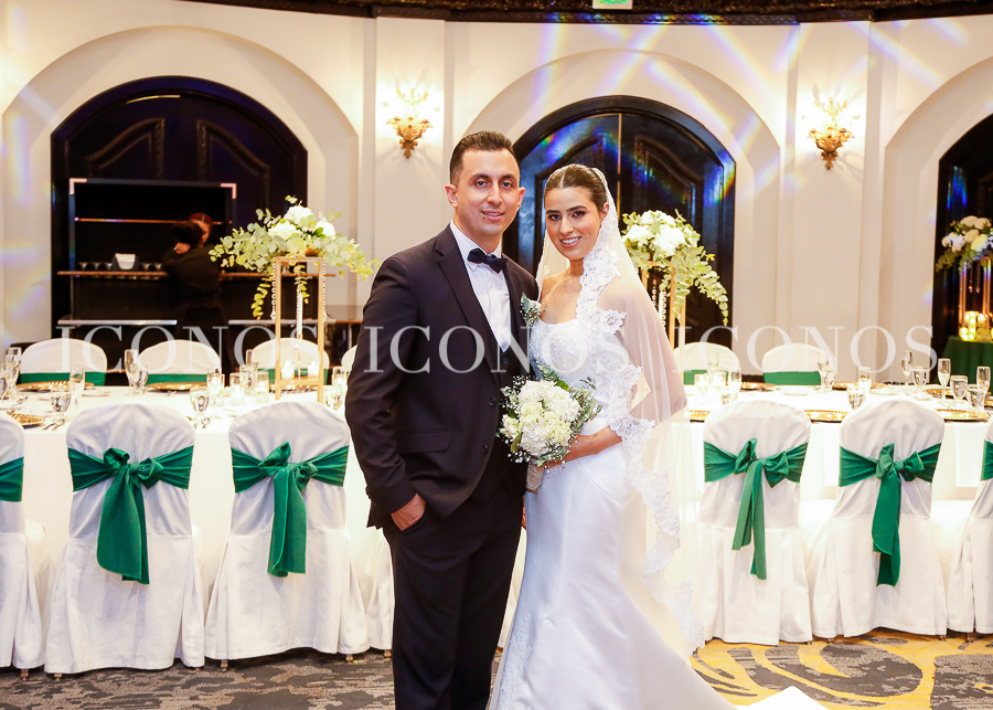 Gilma Valeria Martínez Salinas y Jimy Roberto Flores Lama: boda