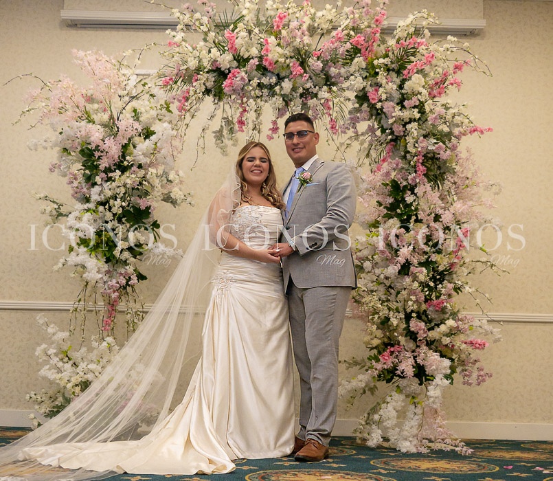 Marcela Estefanía Abujieres y Brandon Ricardo Hill boda Honduras