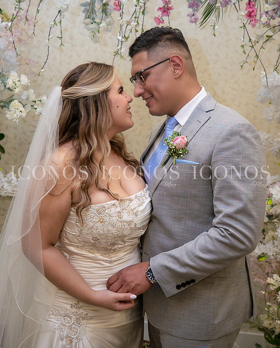 Marcela Estefanía Abujieres y Brandon Ricardo Hill boda Honduras