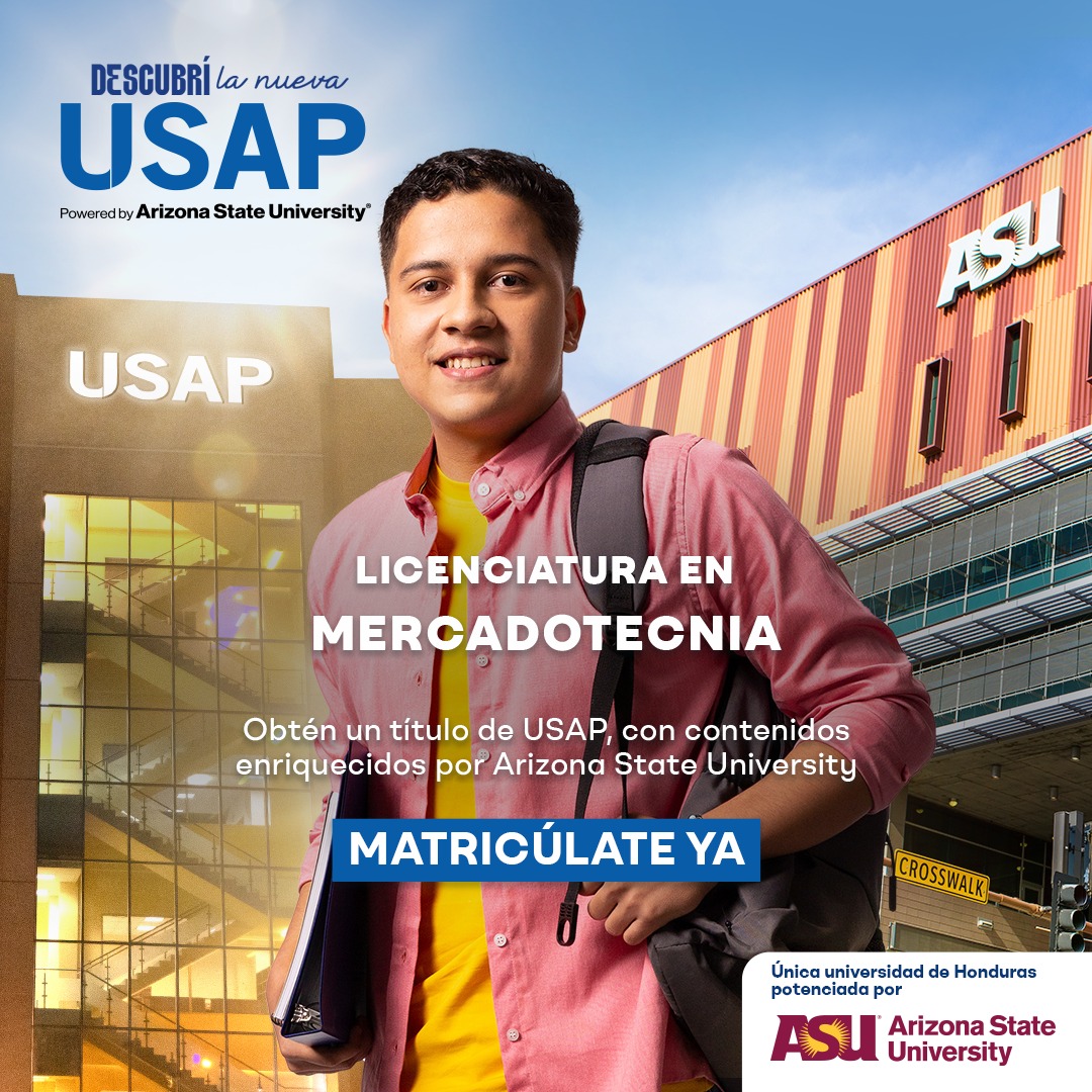 Oferta académica 2025 USAP Honduras, San Pedro Sula