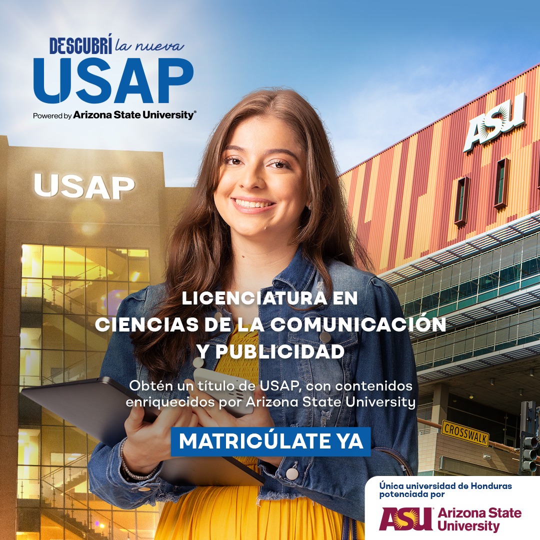 Oferta académica 2025 USAP Honduras, San Pedro Sula