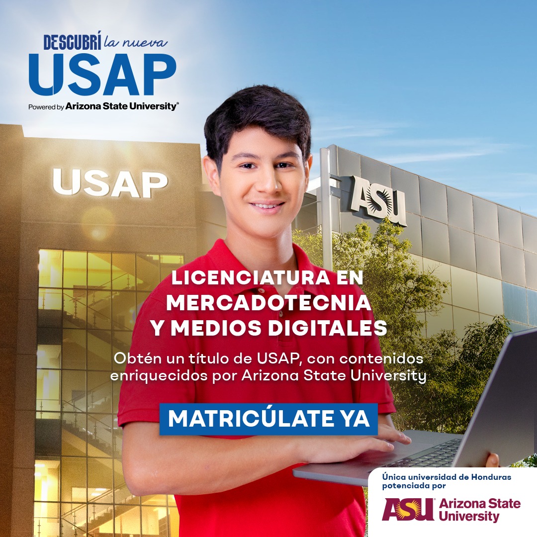 Oferta académica 2025 USAP Honduras, San Pedro Sula