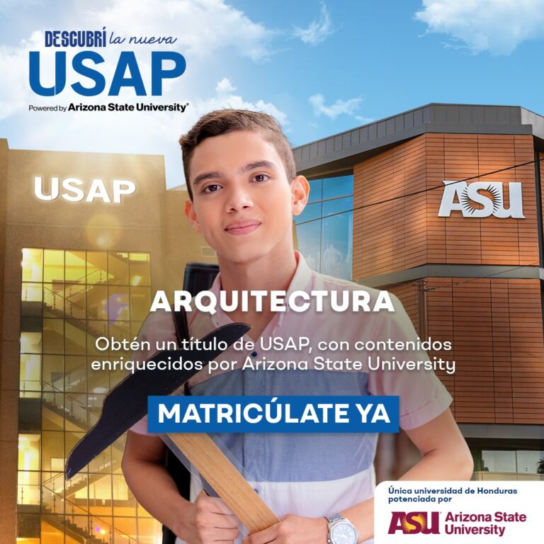 Oferta académica 2025 USAP Honduras, San Pedro Sula