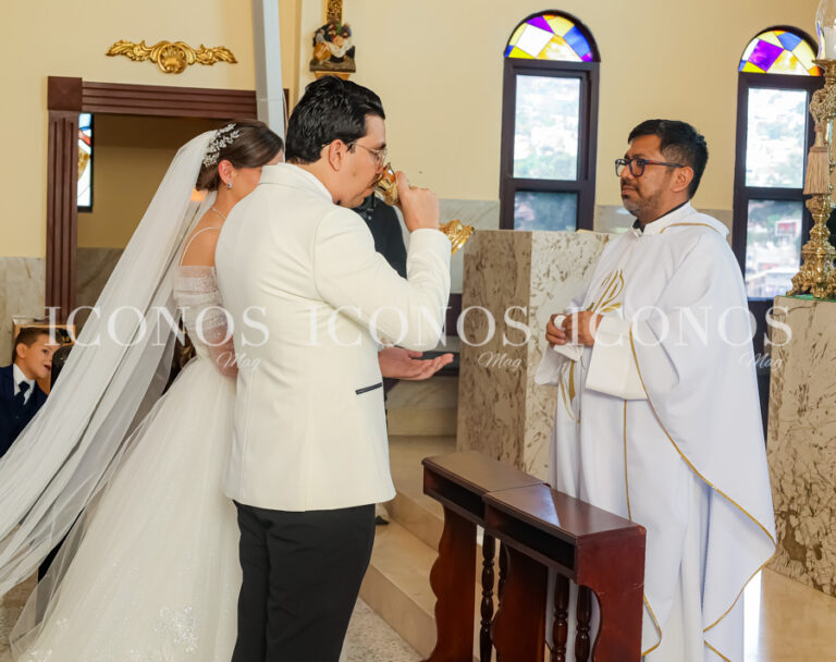 Génesis Nazareth López y Juan Alberto Suárez: boda, Honduras