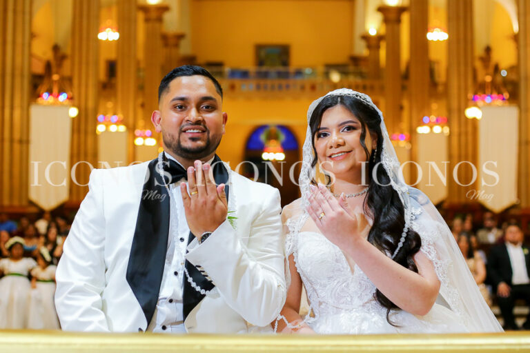 María Fernanda Oyuela Mendoza y Andy Joel Álvarez: boda Honduras